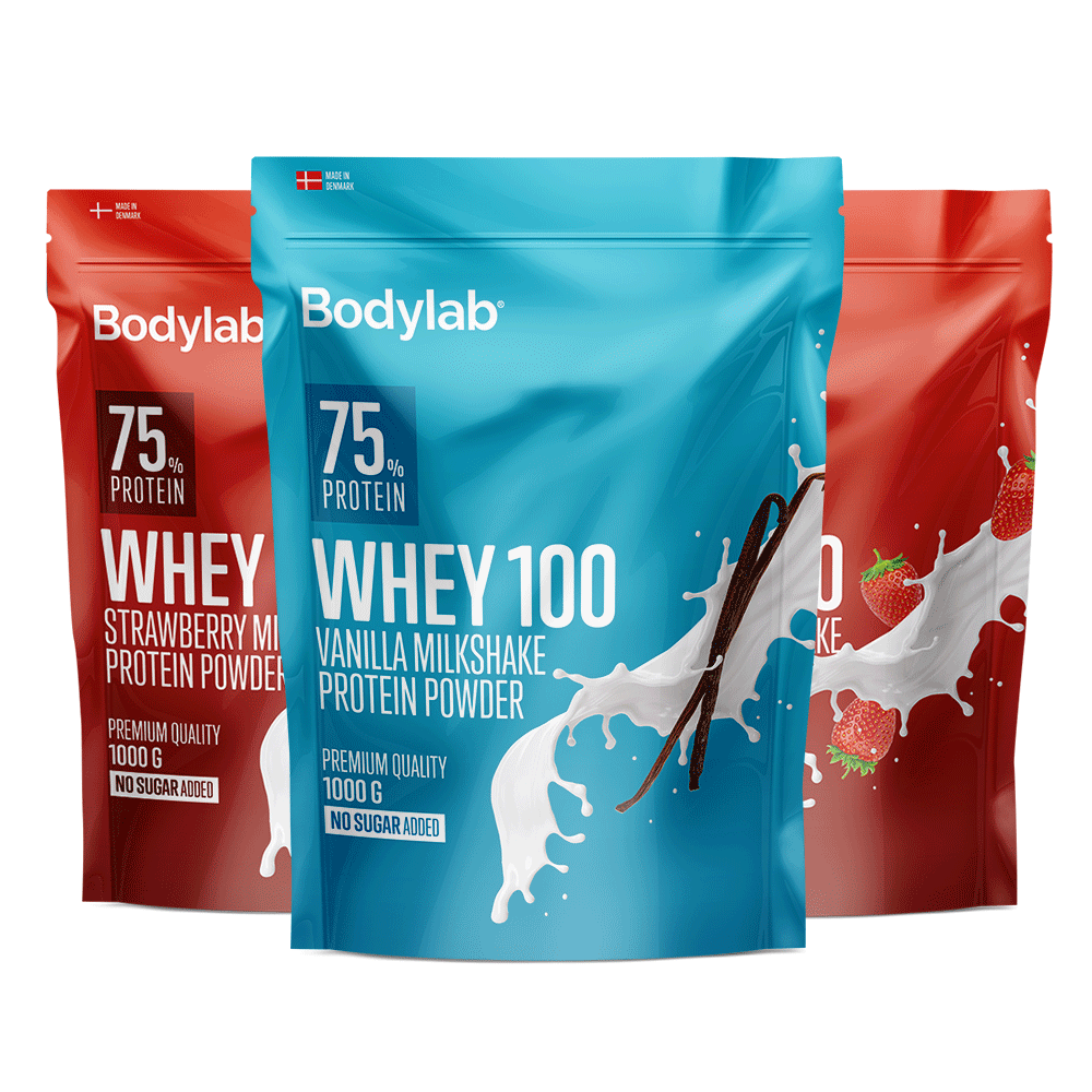 Bodylab Whey 100 (1 kg) - Kjøp vårt populære proteinpulver her!
