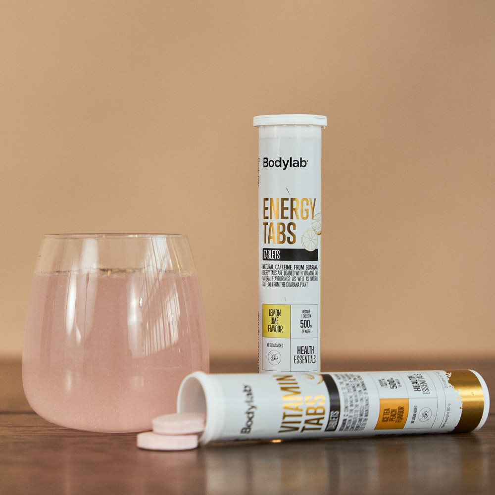 Energy Tabs with Lemon Lime — kjøp her! | Bodylab