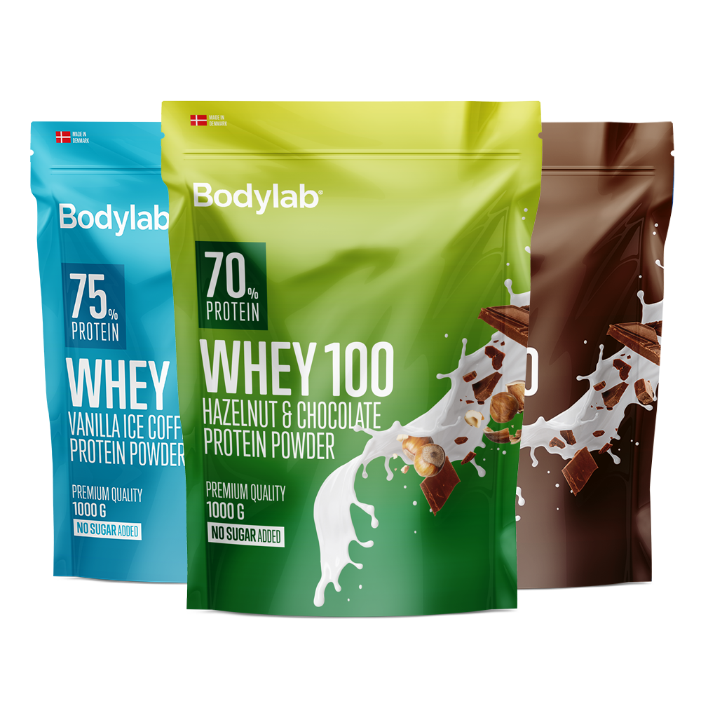 Bodylab Whey 100 (1 kg) - Kjøp vårt populære proteinpulver her!
